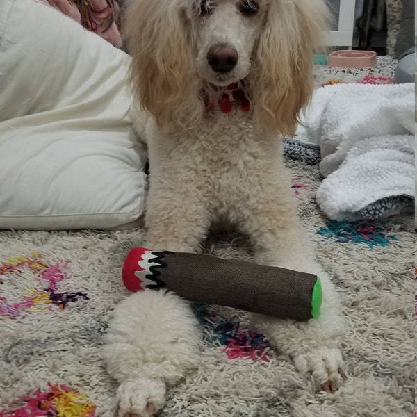 Dooby's "blunt" Cigar Hemp Dog Toy - Etsy