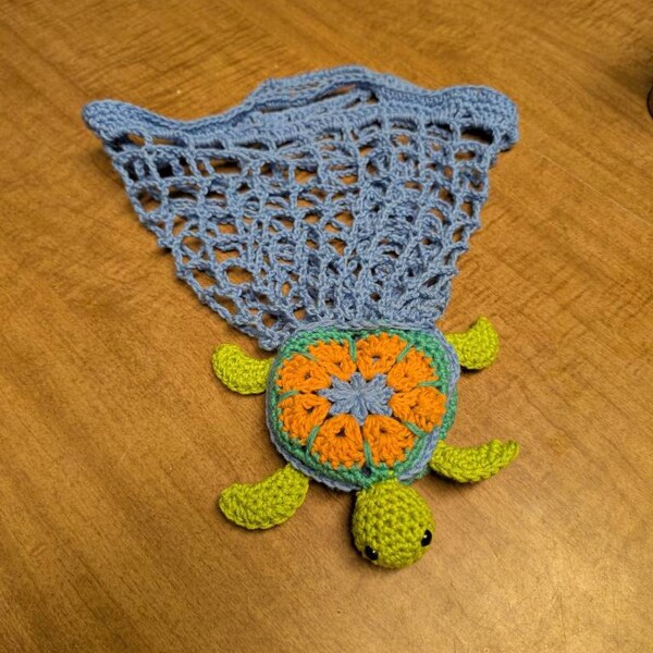 Foldable Turtle Bag - PDF Crochet Pattern - Etsy