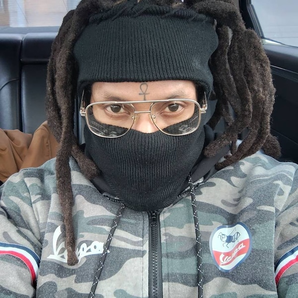 Zipper Mouth Ski Mask Balaclava Gimp Mask Face Mask Winter Clothing ...