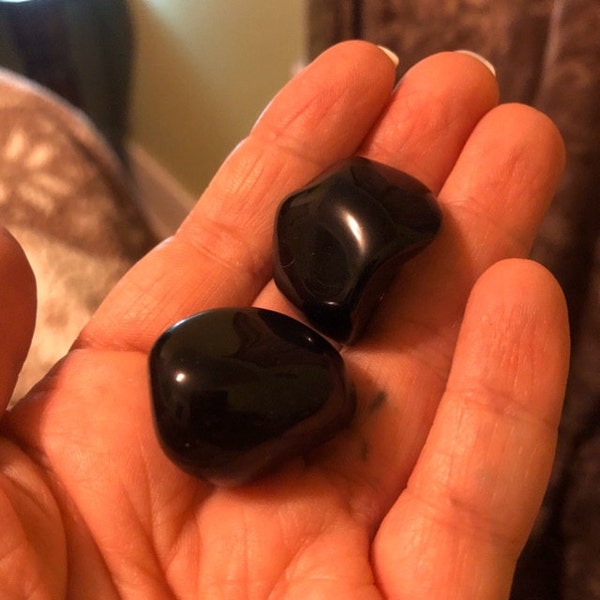 Apache Tears / SMALL Apache Tears / TWO Apache Tears / Free Formed Apache Tear / Rough Natural ...