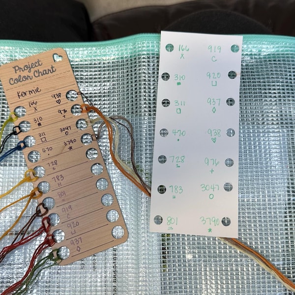 Embroidery Thread Holder,acrylic Floss Keeper for Embroidery Thread ...