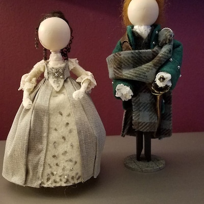 Nutcracker Inspired Clothespin Ornaments - Etsy
