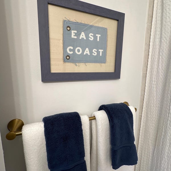 Vintage Inspired Locals Only Canvas Banner Camp Flag California Florida ...