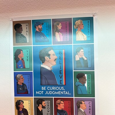 Be Curious, Not Judgemental Collage Medium Print - Etsy