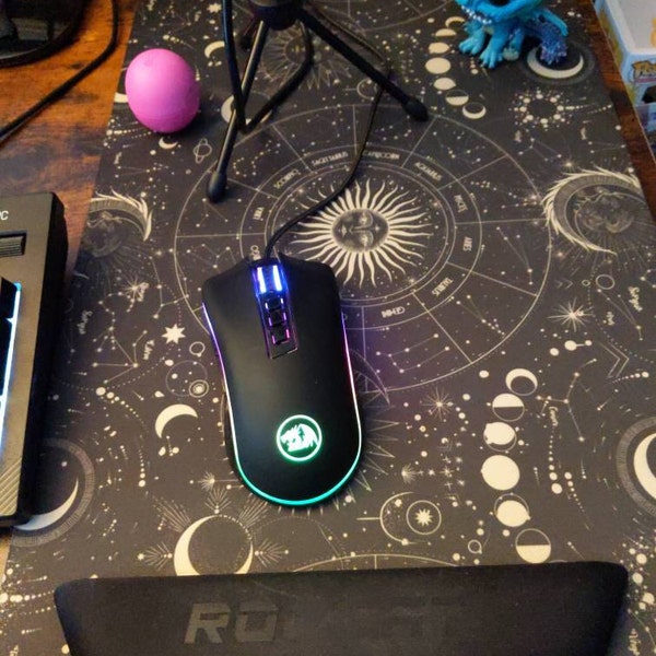 Celestial Extra Large Desk Mat, Keyboard Mat, Astrology Workspace ...