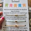 Mommy and Me First Day of School Bracelets Set of 2,3, or 4 Back to ...