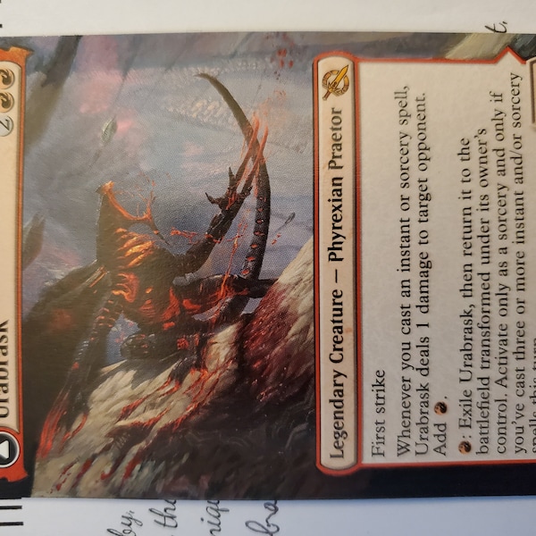 Zephyr Singer Magic the Gathering Hand Painted Alter - Etsy