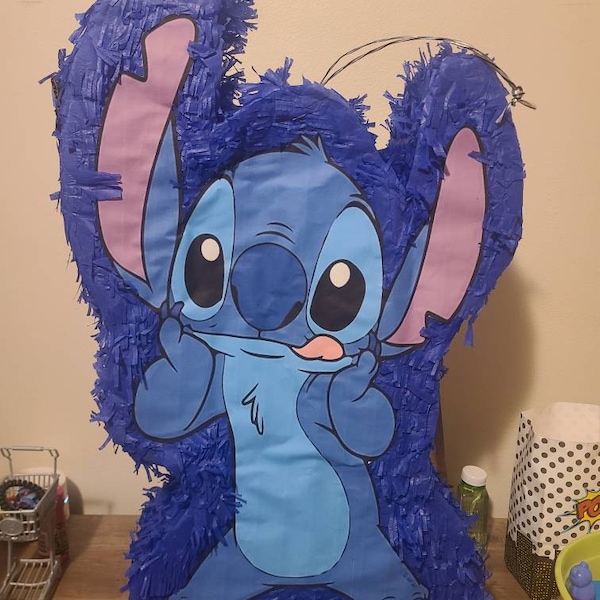 Stitch Piñata! 27”x 16” X4” , Lilo Y Stitch Theme - Etsy