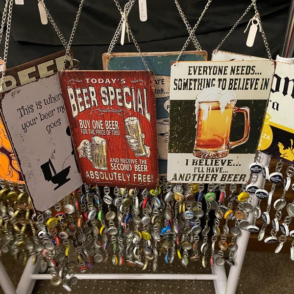 Mixed Beer Bottle Caps (350+ DIFFERENT Mixed Designs!) No Defects Home ...