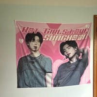 Suga Bts Flag, but Daddy I Love Him Kpop, BTS Suga Photo Banner, Gift ...