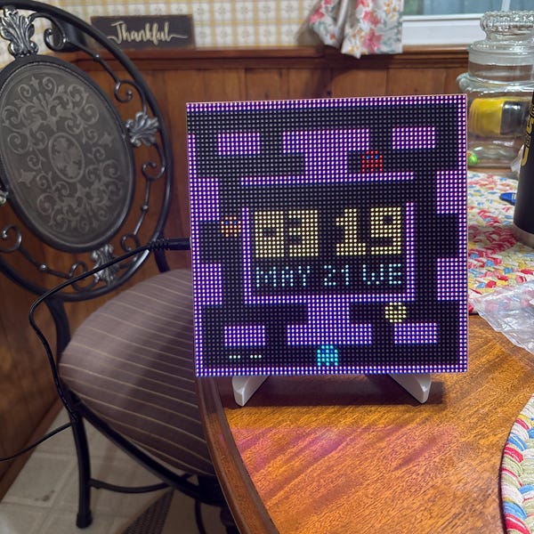 Tetris Clock (15 Clockface Included + a 3D Print Stand) - Etsy