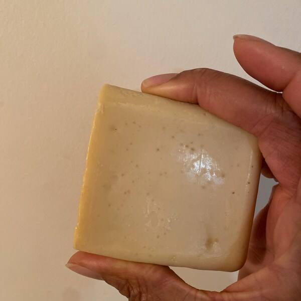Handmade Lemon Rice Soap Bar - Etsy