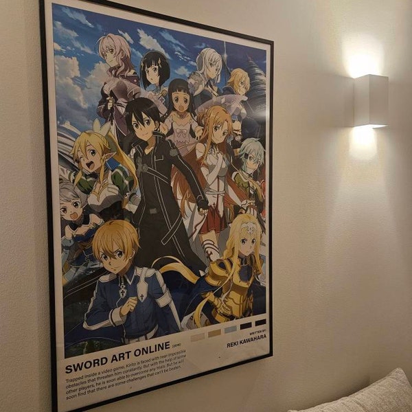 Anime Minimalist Poster, Anime Posters, Anime Wall Decor, Retro Posters ...