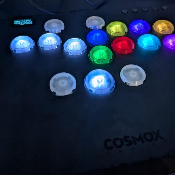 DIY Leverless All Button Controller Case for Sanwa and Similar Buttons ...