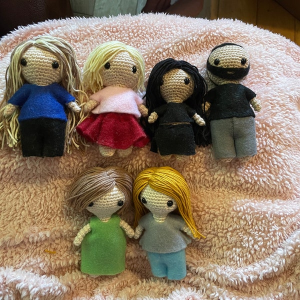 Crochet Chibi Doll Base PATTERN ONLY || 8" Amigurumi Figure || DIY ...