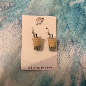 Boba Keychains Dalgona/sea Salt Series Bubble Tea Keychain - Etsy