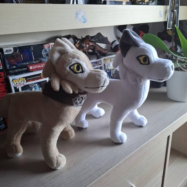 Blue! -- Wolf's Rain Stuffed Animal - Etsy