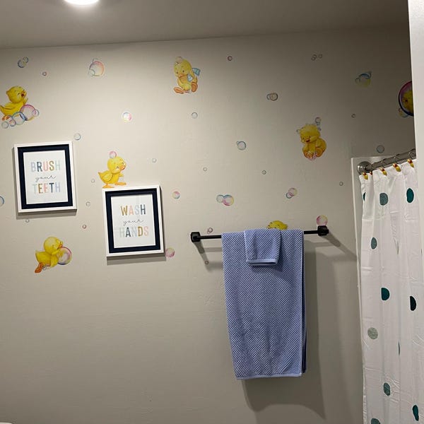 Personalized Kids Bathroom Sign for Kids Bath, Kids Bathroom Wall Decor ...