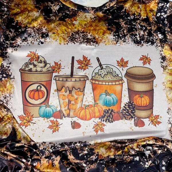 Fall Coffee Drink Png,autumn Sublimation Designs,orange Pumpkin Latte ...