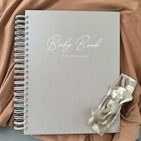 Buy Baby Book Gender Neutral Baby Gift Baby Memory Book Pregnancy ...