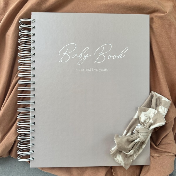 Baby Book | Personalized Baby Book | Baby Memory Book | Baby Shower ...