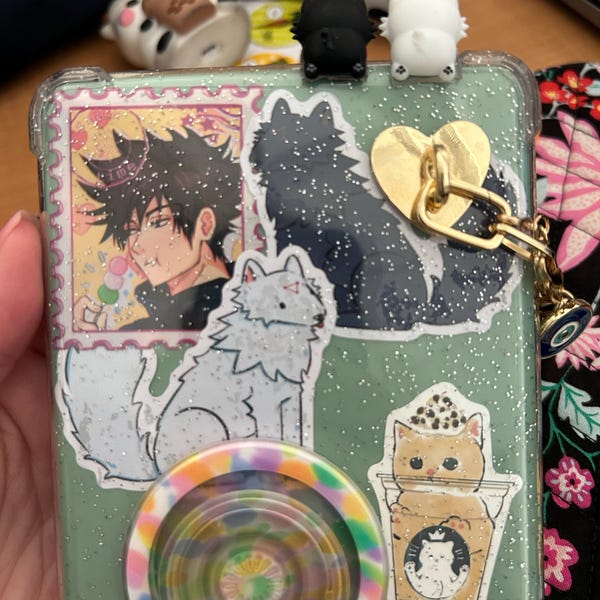 Jujutsu Anime JJK Goj0 Sticker Gift Waterproof Holographic for Water ...