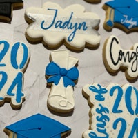 Congrats Grad Hand Lettered Cookie Cutter With or Without Stencil - Etsy