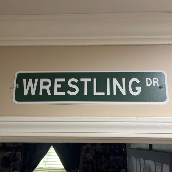 Wrestling, Wrestling Sign, Wrestling Participant, Wrestling Gift ...