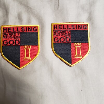 Hellsing Shield Cosplay Patch - Etsy