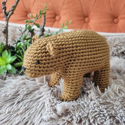 Amigurumi Bison Pattern Crochet Buffalo Pattern - Etsy