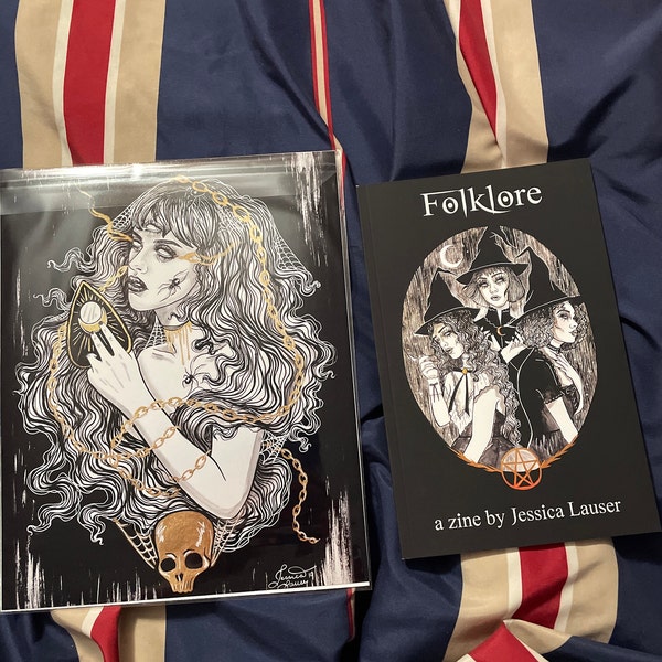 Inktober 2020 Zine "folklore" Illustrations & Short Stories Jlauserart ...