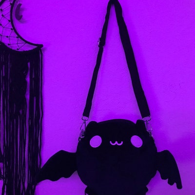 Cute Plush Bat Mini Crossbody Bag / Backpack - Etsy