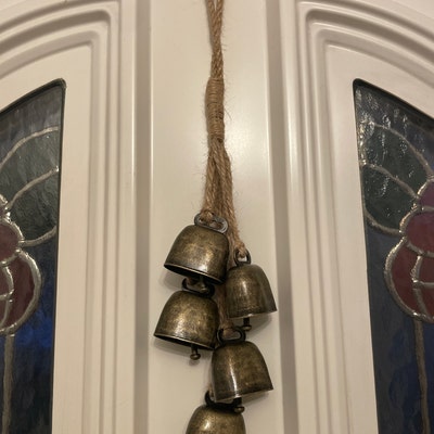 Hanging Door Knob Protection Bells, Hanging Bells for Door, Witchy ...