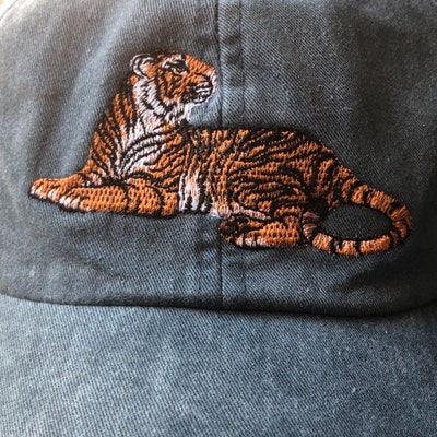Tiger Embroidered Hat, Baseball Cap, Dad Hat, Mom Cap, Wildlife, Nature ...