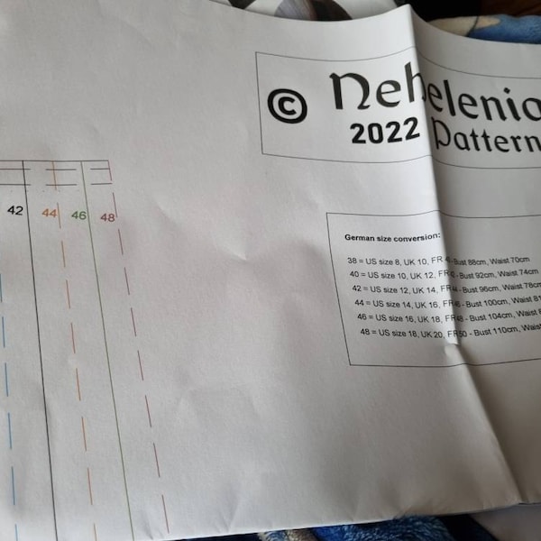 Cranach Gown - German Renaissance Dress Pattern (16th Century) - Etsy