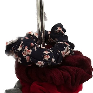 Red and Black Plaid Scrunchie Oversized & Basic Scrunchies - Etsy