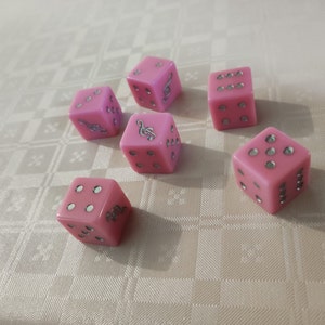 One Custom Dice With Your Choice of Pips Personalized D6 - Etsy