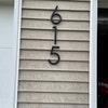 NO DRILLING REQUIRED 7.5 Vinyl Siding House Numbers Black or White - Etsy
