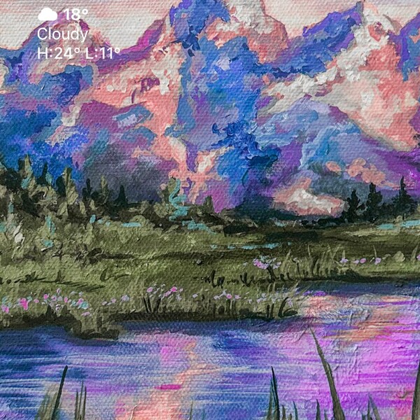 The Flamingo - Fine Art Print, Acrylic Flamingo Painting Print, Wall ...