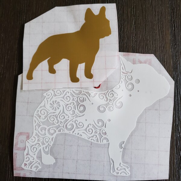 Frenchie Vinyl Decal, French Bulldog Sticker, Frenchie Sticker ...