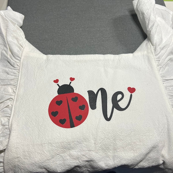 Lady Bug One SVG, Lady Bug First SVG, Cut File, Instant Download File ...