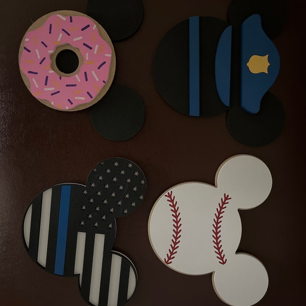 Mickey Disney Inspired Interchangeable Heads! ONLY HEADS - Etsy