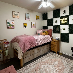 Custom Guest Check Art Print Preppy Wall Art Dripping Paint - Etsy