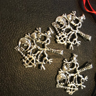 7pack Cimaruta Amulet Charm Pendant Purse Toggle Strega Stregheria ...