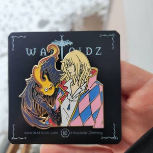 Wizard Hard Enamel Pin Flame Anime Manga - Etsy