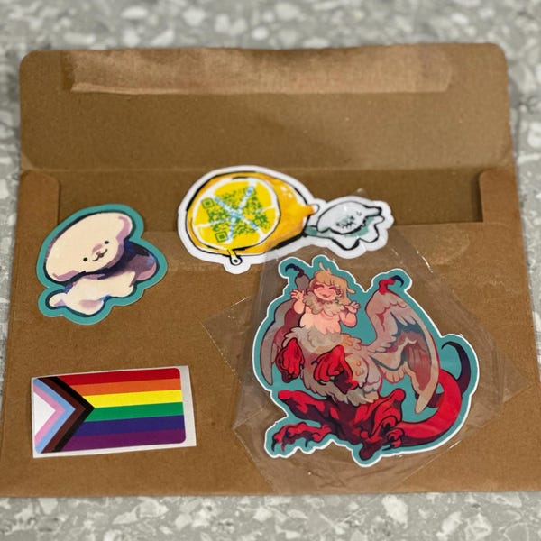 Chimera Falin Stickers Dungeon Meshi - Etsy