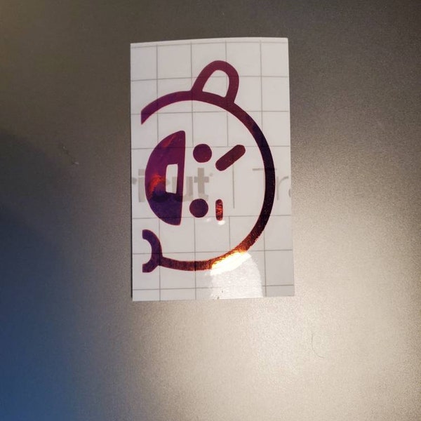 BT21 Cooky Car/window Decal - Etsy
