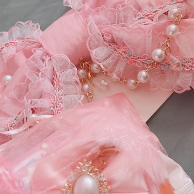 Lolita Head Bow-pink Bow-oversized Bow-hime Gyaru-princess-magical Girl ...
