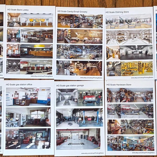 N Scale Window Treatments - Etsy