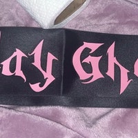 Birthday Ghoul With Skulls Sash, Birthday Sash, Gothic Party Sash,goth ...